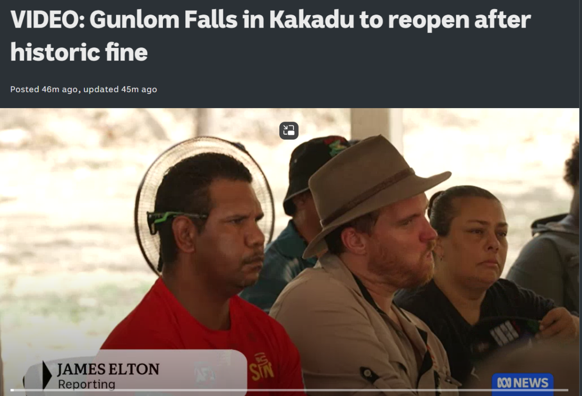 ABC: Gunlom Falls in Kakadu to reopen after historic fine | Aboriginal ...